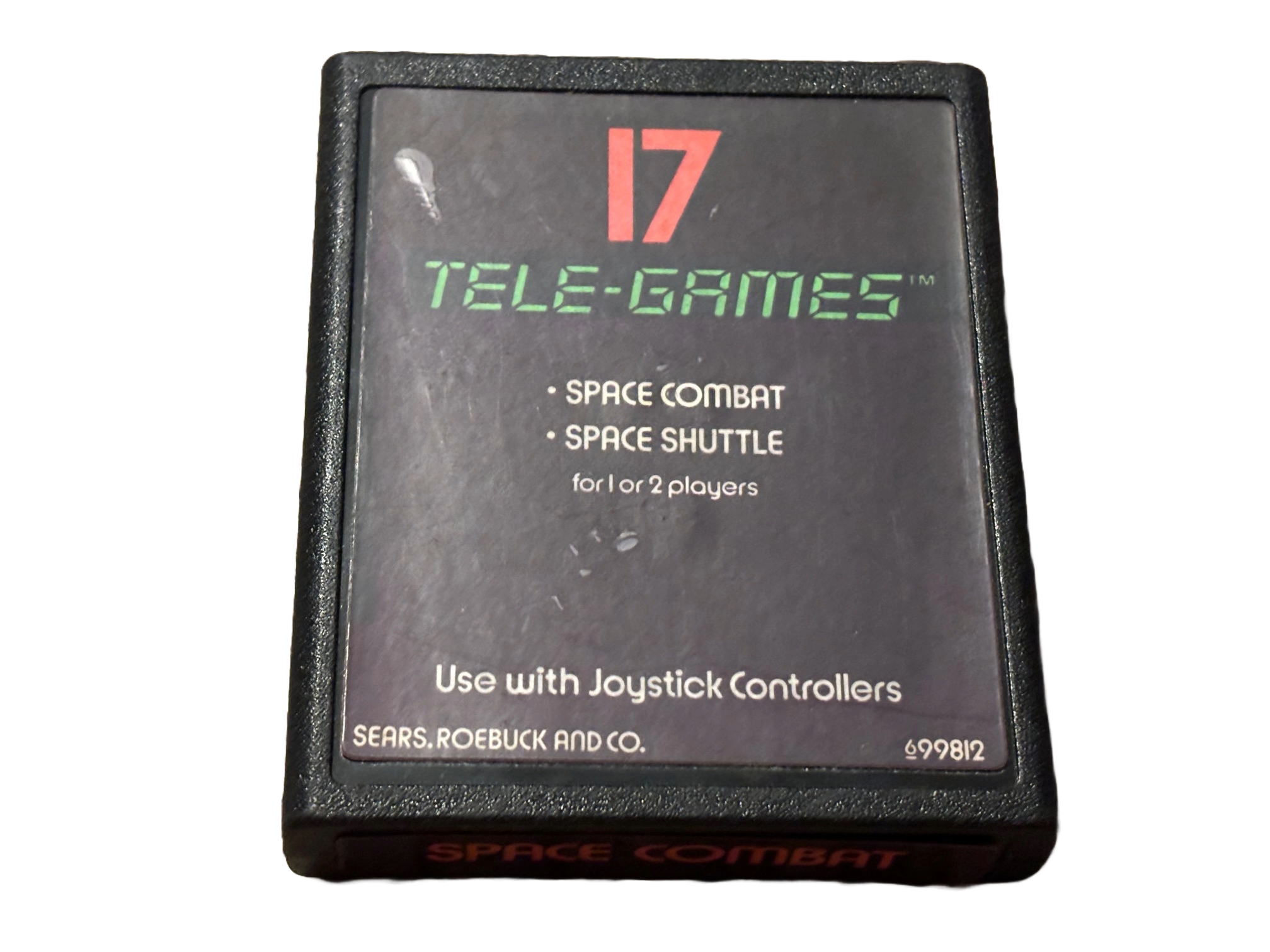 Space Combat Tele-Games 17 Atari 2600 Video Game – Puzzles LTD